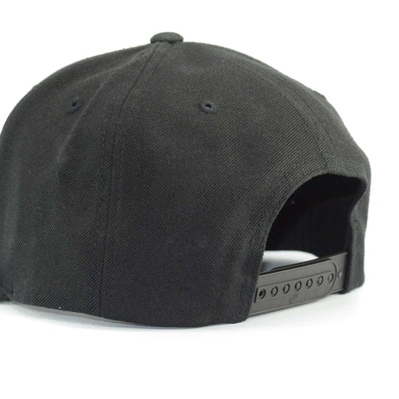 Flat Bill Black Wave Cap – Saltandstreamusa